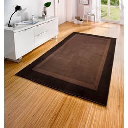 Teppich Hanse Home, B:200cm H:9mm L:290cm, braun, Kunstfaser, Wohnzimmer, Teppiche, "Band", Kurzflor, weich, L&auml;ufer Gr&ouml;&szlig;en, Wohnzimmer, Schlafzimmer,