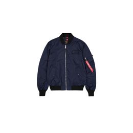 Herren Bomberjacke "MA-1 TTC Light", blau, Gr. XL, Alpha Industries, Obermaterial: 100% Nylon, Futter: 100% Nylon, Jacken