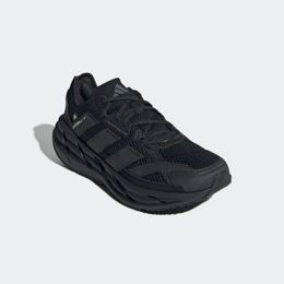 Herren Sneaker "ADISTAR 3 SPORTSWEAR", adidas Sportswear, Gr. 47, schwarz, Leder, Textil, Schuhe