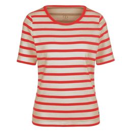 Basler - Rundhals-Shirt mit 1/2-Arm, rot, Gr. 38 / S - Baumwolle