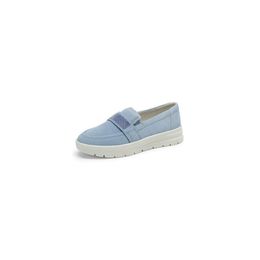 Caprice - Slipper, blau, Gr. 39 - Leder