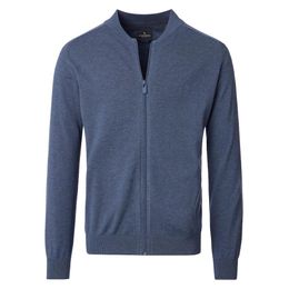 Casamoda Knit Cardigan 'Basic' male Blue size XXL