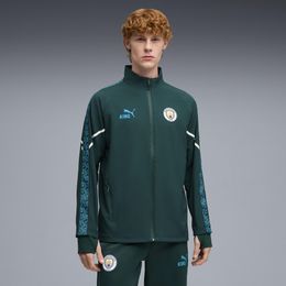 Puma Sportjacke 'Manchester City KING Ultimate Anthem' Herren Gr&ouml;&szlig;e XXS dunkelgr&uuml;n