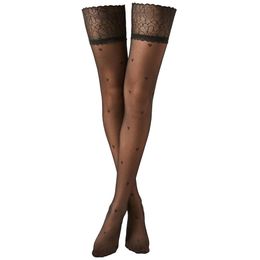 CALZEDONIA Overknee Str&uuml;mpfe 'Valentine' Damen Gr&ouml;&szlig;e 38/43 schwarz