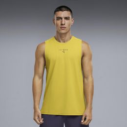 Puma Tanktop Herren Gr&ouml;&szlig;e XS zitronengelb / schwarz