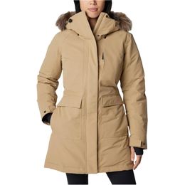 Columbia Little Si isolierter Frauenparka hellbraun XL - Damenjacken