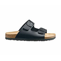 Geka Bioline Unisex Pantolette schwarz 38 - Herrenschuhe von Lico