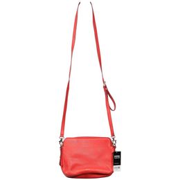Fossil Handtasche klein Leder Damen Gr&ouml;&szlig;e One Size Second Hand rot