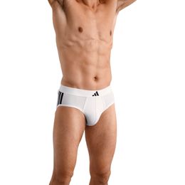 Adidas Herren Slip wei&szlig; + schwarz, Gr&ouml;&szlig;e M