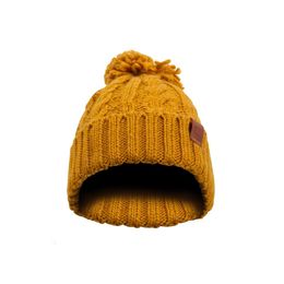 Manufaktur13 Beanie 'Rough Knit' female Yellow size Onesize