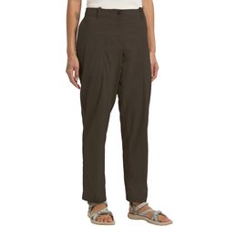 Outdoorhose Jack Wolfskin "DESERT PANTS W", Damen, Gr. 42, Normalgr&ouml;&szlig;en, obsidianmoss, Obermaterial: 95% Polyamid, 5% sonstige Fasern, Hosen Outdoorhose