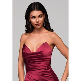 Ombre Abendkleid Damen Gr&ouml;&szlig;e 40 bordeaux Winterkleid