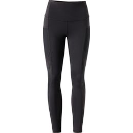 Jogginghose LPO "Sporttights Yvana", Damen, Gr. 48 (XL), Normalgr&ouml;&szlig;en, schwarz, 77% Polyester, 23% Elasthan, k&ouml;rpernah, Hosen Jogginghose, Elastische und schnell trocknendes Material