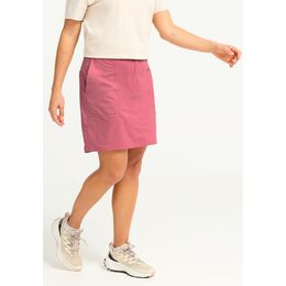 Hosenrock Jack Wolfskin "DESERT SKORT W", Damen, Gr. 36, eveningrose, Obermaterial: 95% POLYAMID, 5% SONSTIGE FASERN. Futter: 100% POLYESTER, R&ouml;cke Hosenrock