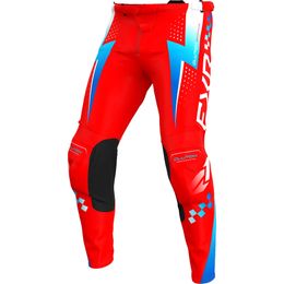 FXR Clutch Pro MX Red, Textilhose Jugend
