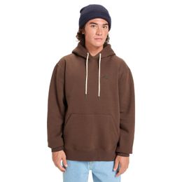 Kapuzensweatshirt Quiksilver "Salt Water", Herren, Gr. L, chocolate braun, Obermaterial: 55% Walkfrottier, 25% Walkfrottier, 20% Microfaser;, Sweatshirts Kapuzensweatshirt