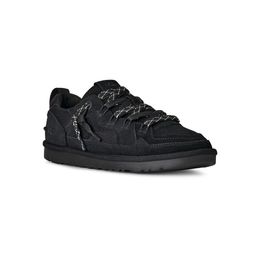 UGG Australia Sneaker UGG "MINIMEL", Herren, Gr. 10 (43), schwarz, Polyester, Veloursleder, unifarben, Schuhe Sneaker, Low Profile Schn&uuml;rschuh mit Anziehlasche