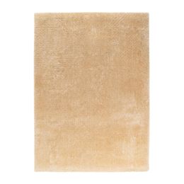 Hochflor-Teppich Kayoom "Zone 825", beige, B:120cm H:25mm L:170cm, Polyester, Teppiche, Hochflor-Teppich, Hochflor, Shaggy, Langflor, Wohnzimmer