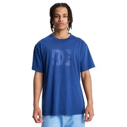 T-Shirt DC Shoes "DC Star Pigment Dye", Herren, Gr. XL, estate blau, Obermaterial: 75% Walkfrottier, 25% Walkfrottier;, Shirts T-Shirt