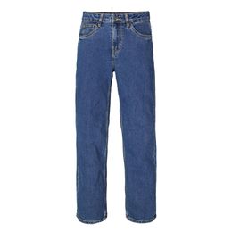 Straight-Jeans Garcia "Ilyano", Jungen, Gr. 128, N-Gr, blau (schwarz used 7098), Denim/Jeans, Obermaterial: 99% Baumwolle, 1% Elasthan, straight fit lang, Jeans Straight-Jeans, Etwas niedrigere Leibh&ouml;he