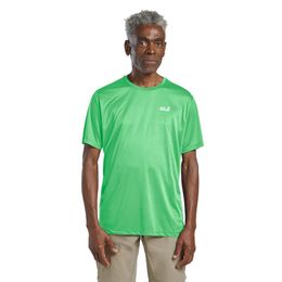 T-Shirt Jack Wolfskin "TECH T M", Herren, Gr. S (48), lizard, Obermaterial: 100% POLYESTER, Shirts T-Shirt