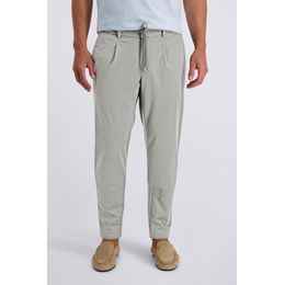 Jogger Pants Pierre Cardin "PC-Crozon Jogg Pants", Herren, Gr. 32, L&auml;nge 36, sharkgray, Web, Obermaterial: 52% Polyester, 21% Polyamid, 17% Viskose, 10% Elasthan, bequem lang, Hosen Jogger Pants, im Chinohosen- Style