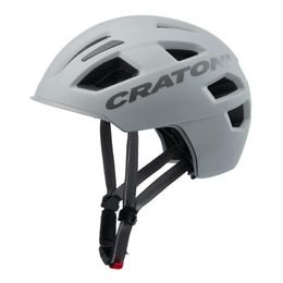 Fahrradhelm Cratoni "Fahrradhelm C-Pure grau matt", grau, Helme, 100% Erzeugnis unbest Zusammensetzg EuZ., Fahrradhelm