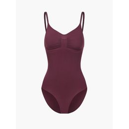 Cfab By Creamy Fabrics Shaping Bodysuit 'Bodysuit Sculpting Shapewear mit Slip' female Red size XS