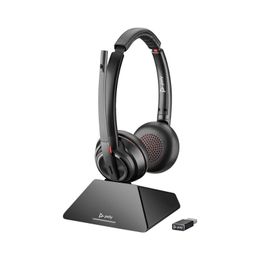 Poly Savi 8220 UC Stereo Headset On-Ear, zertifiziert f&uuml;r Microsoft Teams