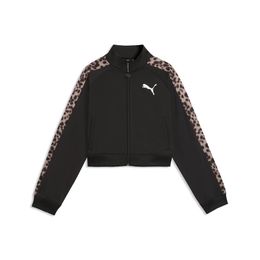 Puma Athletic Jacket 'T7 Animal' girl Black size 128