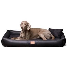 tierlando CLIFFORD SOFT orthop&auml;disches Hundebett schwarz 85 cm, 16 cm, 60 cm