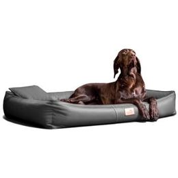 tierlando CLIFFORD LATEX - Orthop&auml;dische Hundematratze schwarz/ graphit 85 cm, 16 cm, 60 cm