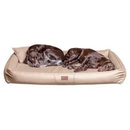 tierlando CLIFFORD SOFT orthop&auml;disches Hundebett beige 85 cm, 16 cm, 60 cm