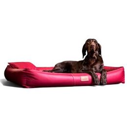 tierlando CLIFFORD LATEX - Orthop&auml;dische Hundematratze dunkelrot 85 cm, 16 cm, 60 cm