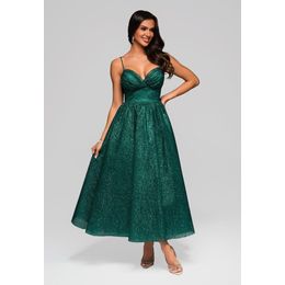 Ombre Evening Dress female Green size S