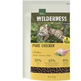 REAL NATURE WILDERNESS Trockenfutter Katze Senior 7+ Pure Chicken 2,5kg