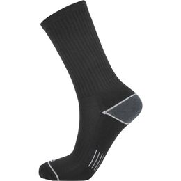 Endurance Sportsocken 'Hoope' Herren Gr&ouml;&szlig;e 43/47 schwarz