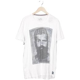 Tom Tailor T-Shirt Herren Gr&ouml;&szlig;e XXL Second Hand wei&szlig;