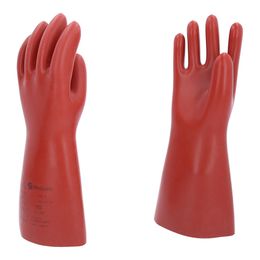 KS Tools Elektriker-Schutzhandschuh mit mechanischem Schutz, Gr&ouml;&szlig;e 10, Klasse 1, rot (117.0072)