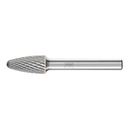 Pferd TOOLS Hartmetall Fr&auml;sstift Rundbogen RBF &Oslash; 10x20mm Schaft-&Oslash; 6 mm Z4 universal mittel fein (21117746)