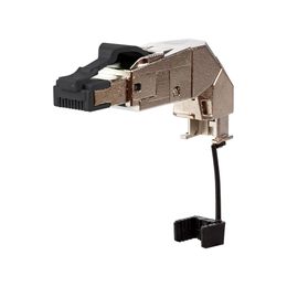 BTR NETCOM RJ45 Stecker Cat.6A Kabelzuf&uuml;hr.360 Grad 130E405042-E)