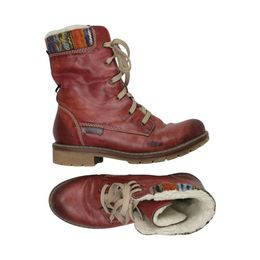 Rieker Stiefel Damen Gr&ouml;&szlig;e 39 Second Hand rot