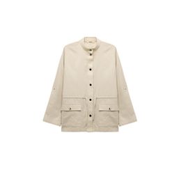 KOTON Between-Season Jacket female Beige size 40