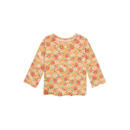 Noppies Shirt 'Manitou' M&auml;dchen Gr&ouml;&szlig;e 74 beige / gr&uuml;n / orange / rot