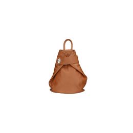Chicca Borse Backpack female Brown size One Size