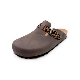THIES Clogs 'THIES 1856 Eco Bio Leo Belt Clog' female Brown size 41