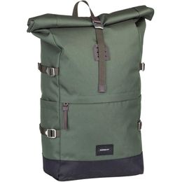 Sandqvist Backpack ' Bernt ' male Green size One Size