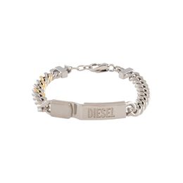 Diesel Bracelet male Silver size One Size