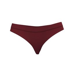 Albero Natur Thong 'Damen Bio Baumwoll String High Waist' female Red size M