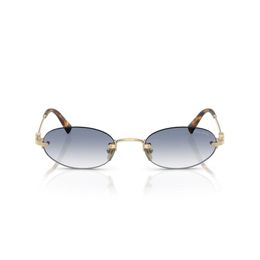 Miu Miu Sunglasses female Gold size 51